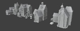 Fantasy Medieval Farmhouse Variations | Fab