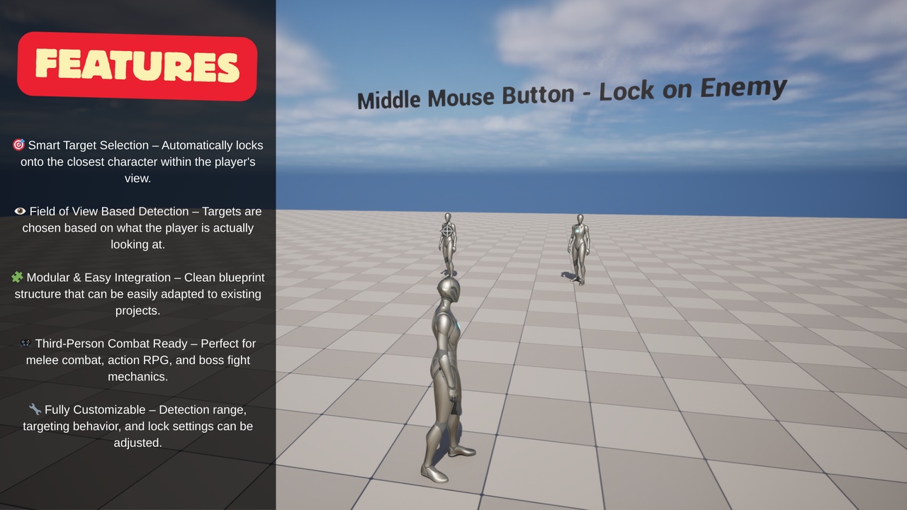 Lock-On-Target System | Fab