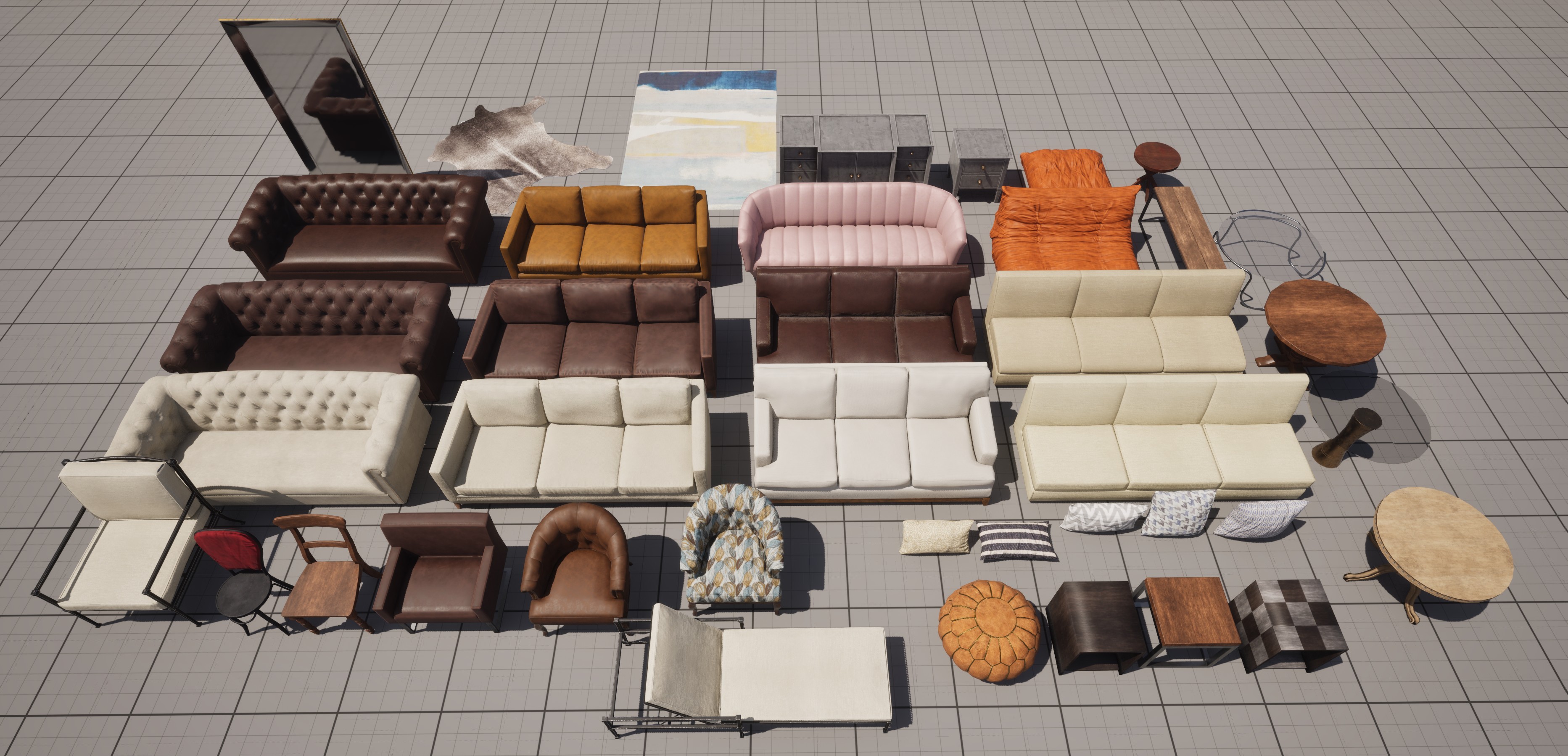 Architectural Furniture pack | Fab