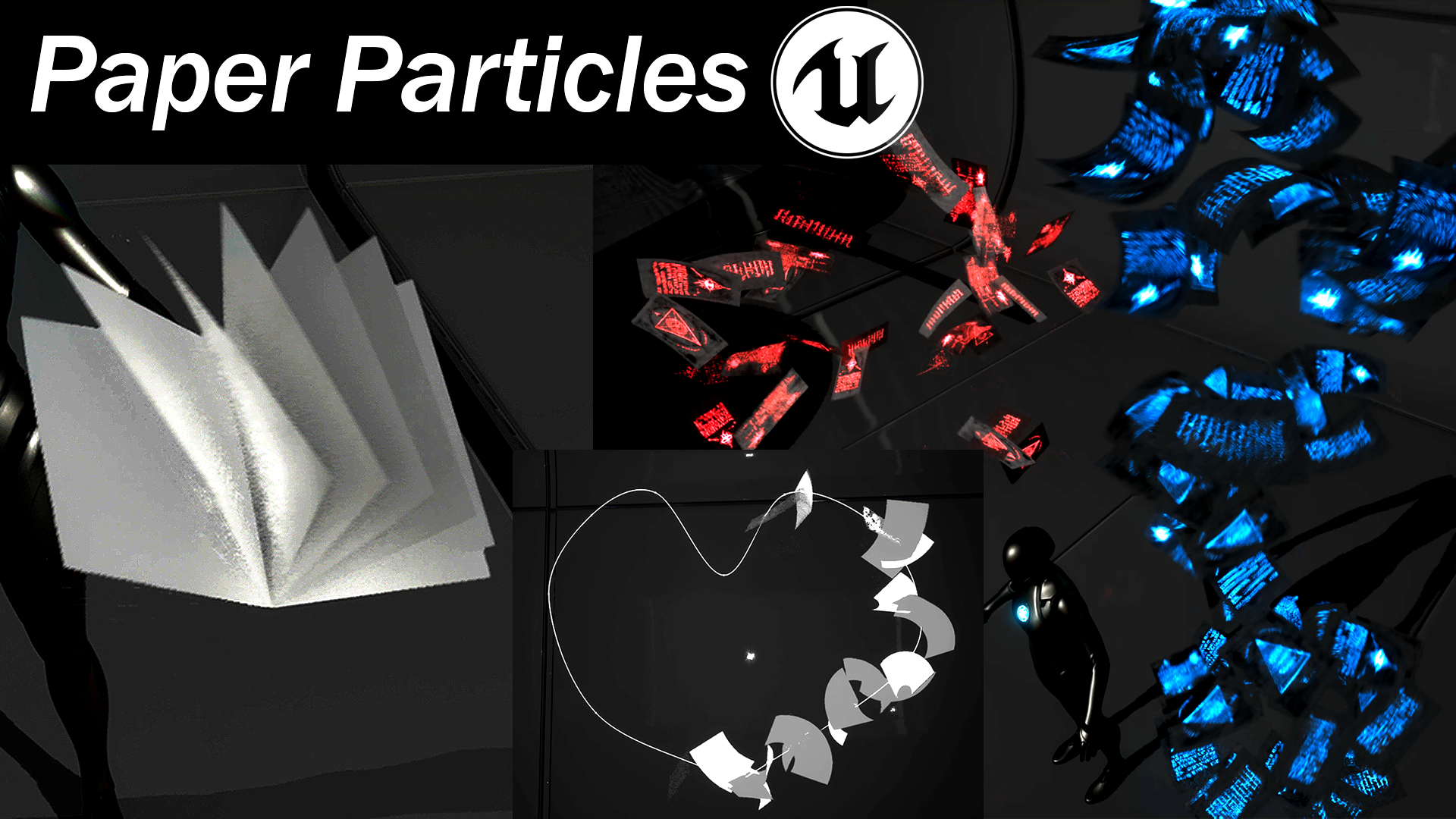 Paper particle VFX | Fab