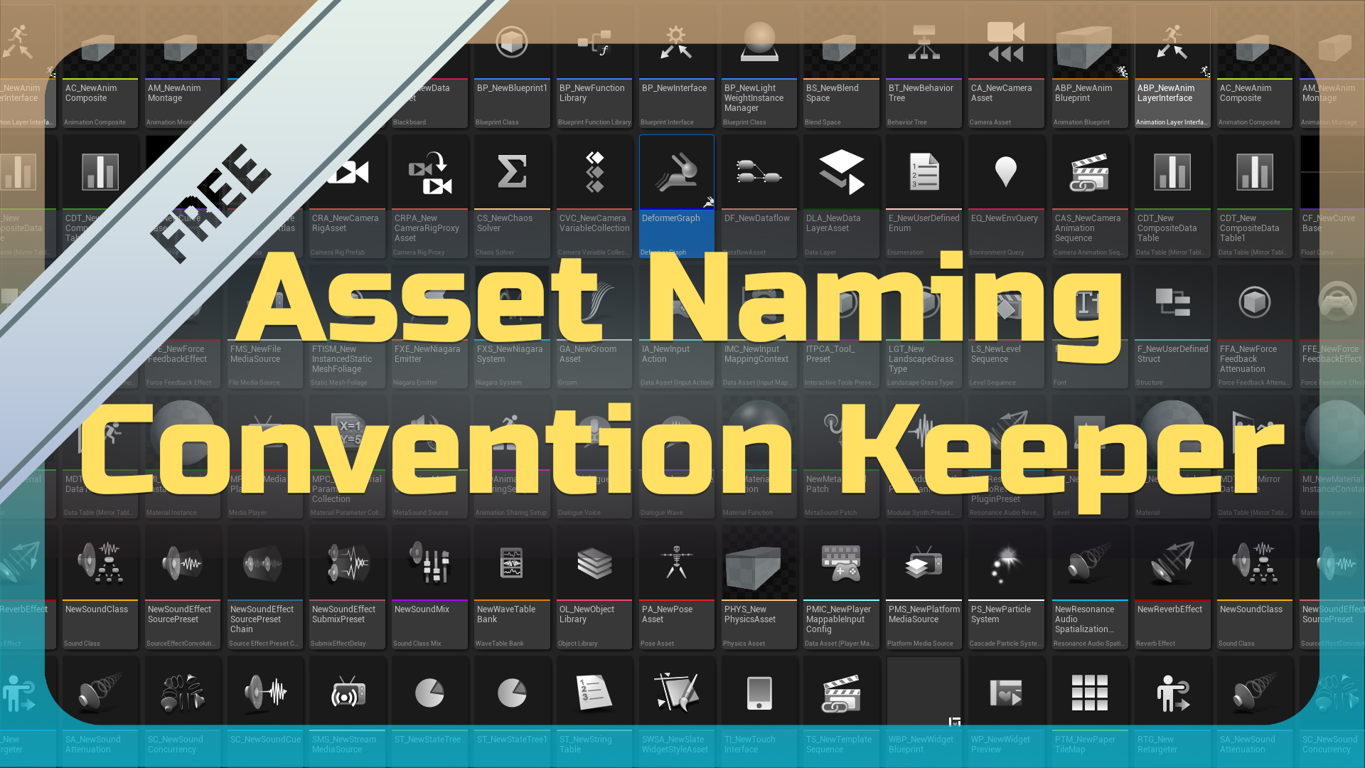 Asset Naming Convention Keeper | Fab