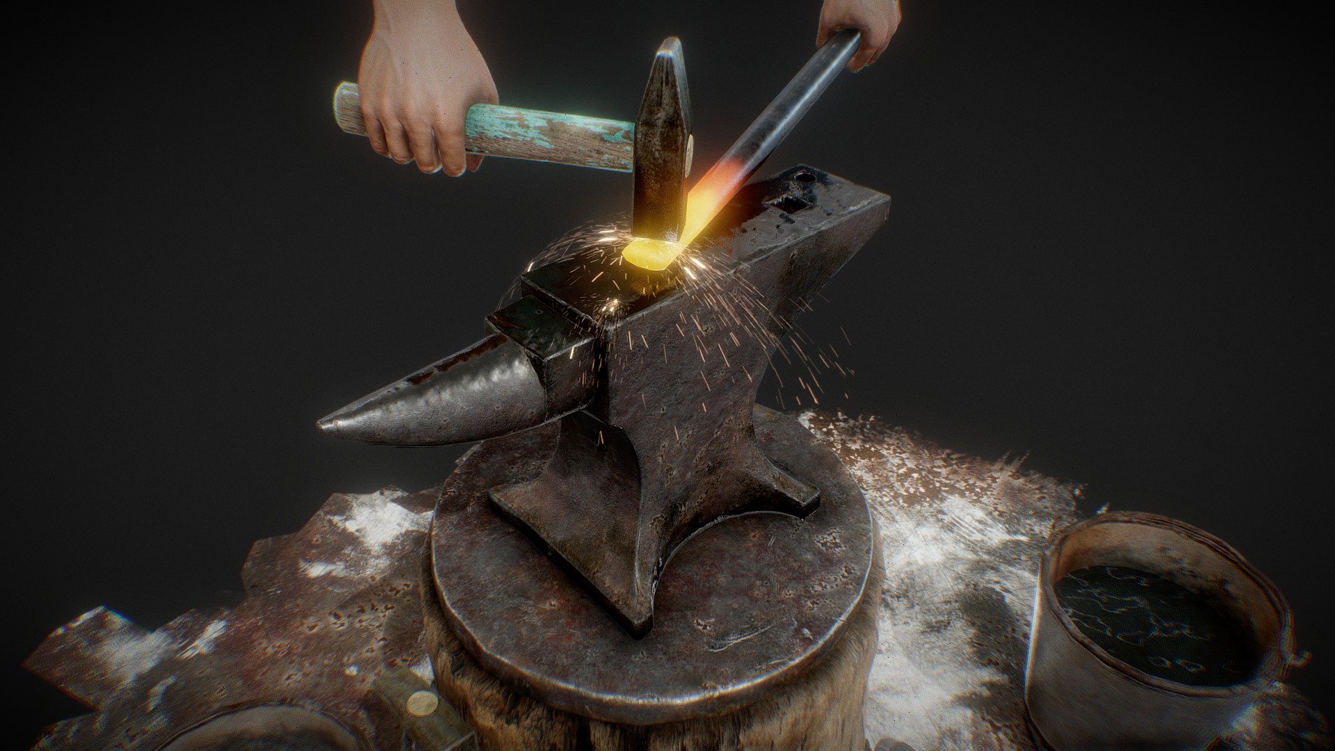 Anvil Scene | Fab