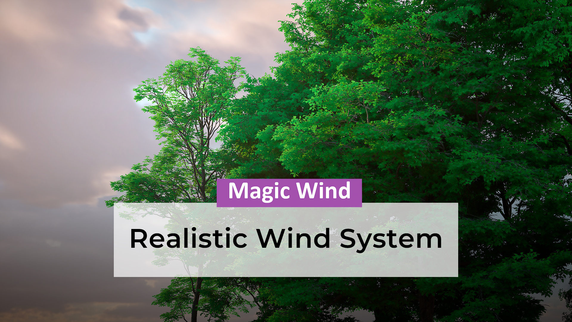Magic Wind: Global movement system for vegetation | Fab