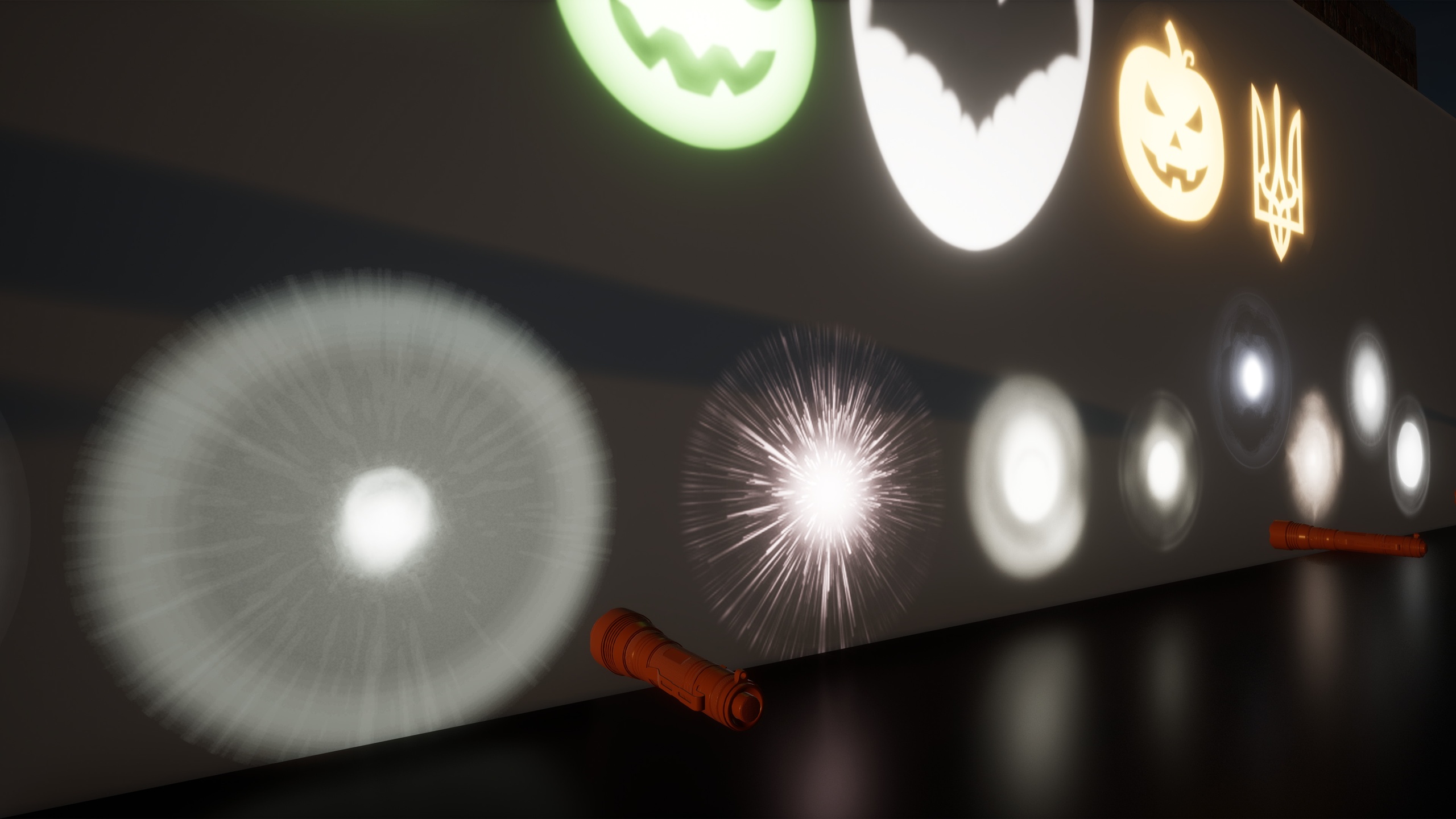 Flashlight Beam Pattern Pack