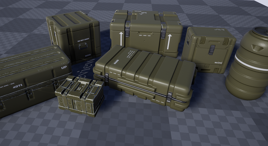 Military Crates | Fab