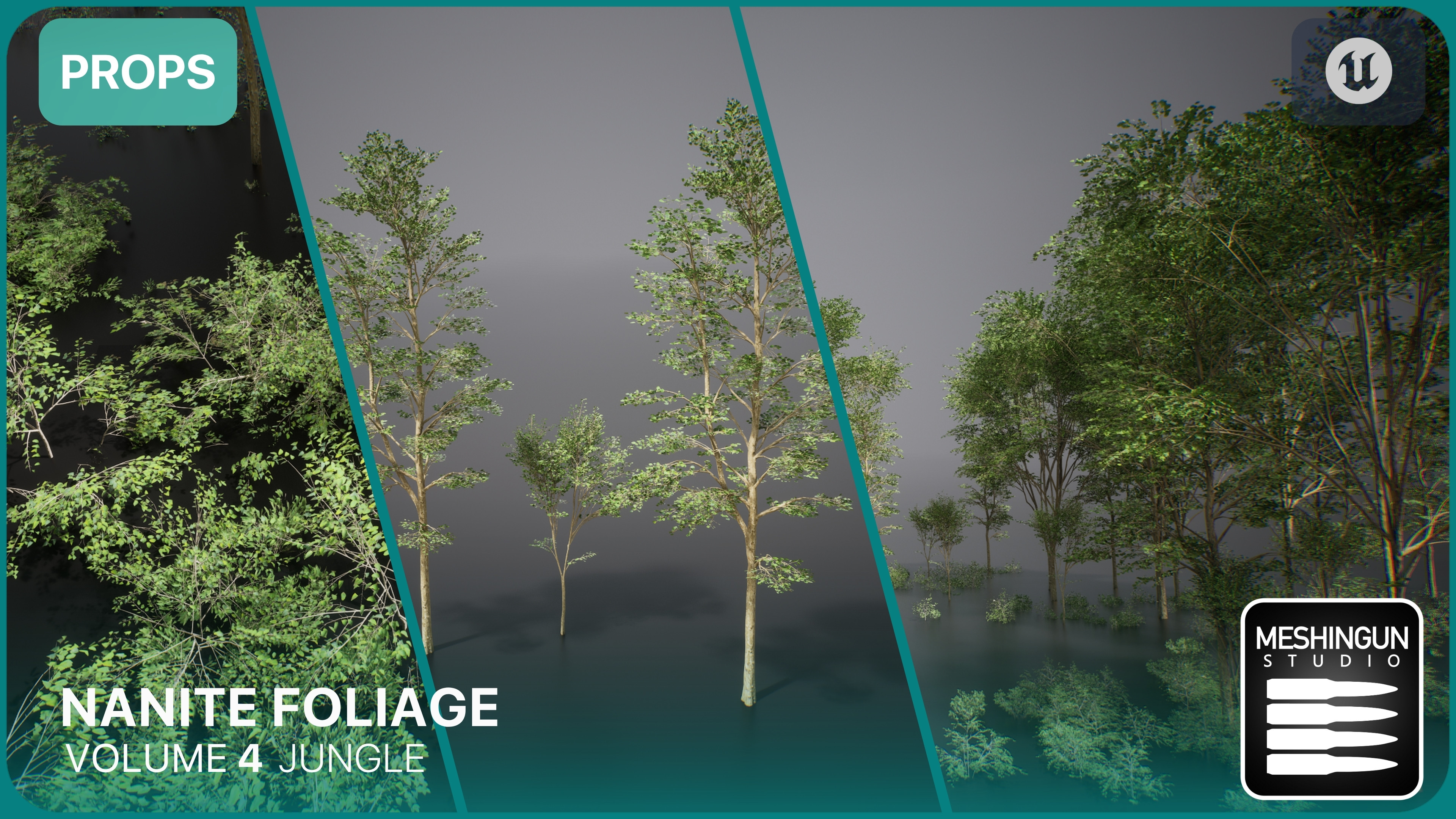 Nanite Foliage Vol4 Jungle | Fab
