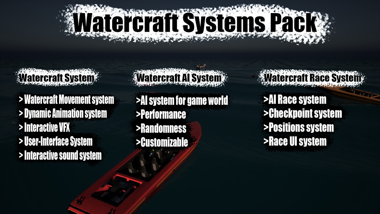 Watercraft Systems Pack | Fab