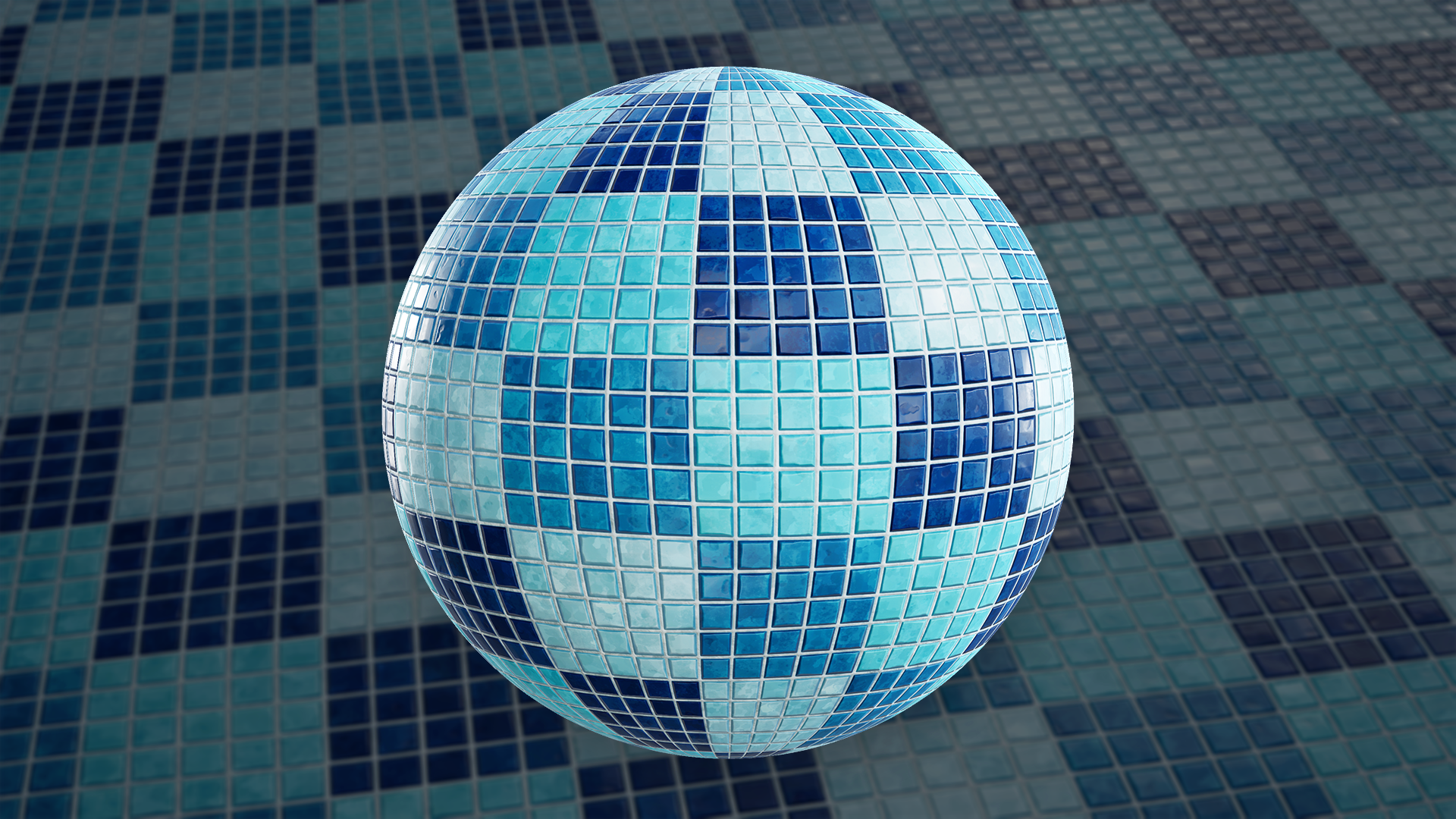Stylized Pool Tiles 01B - Material | Fab