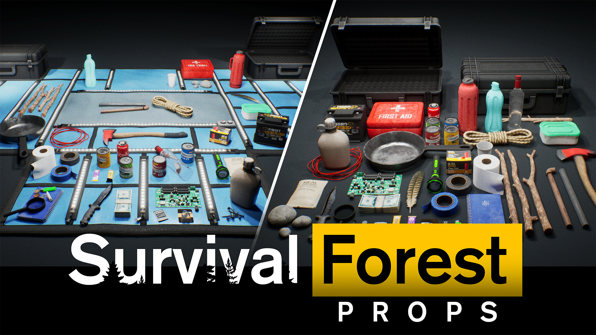 Survival Forest Props | Fab