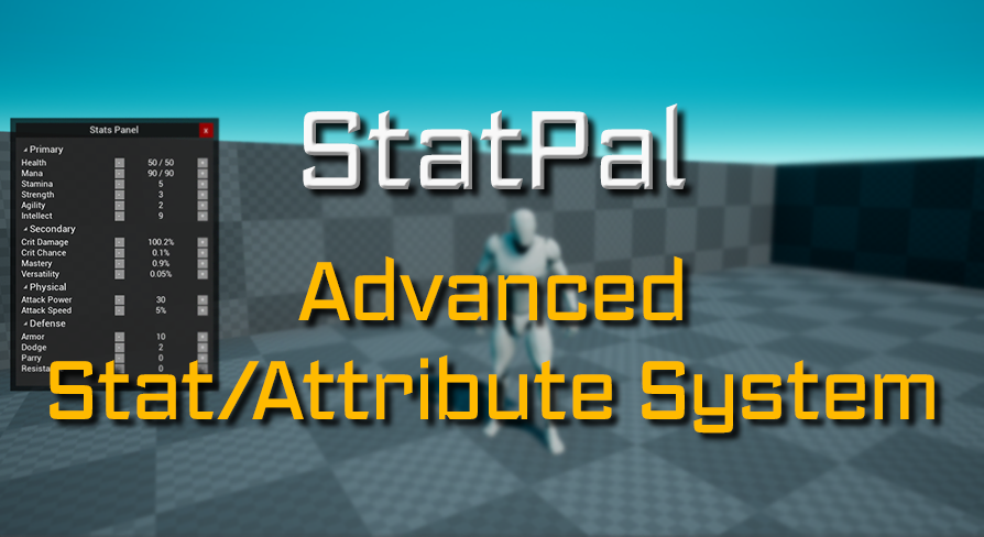 StatPal: Advanced Stat/Attribute System | Fab