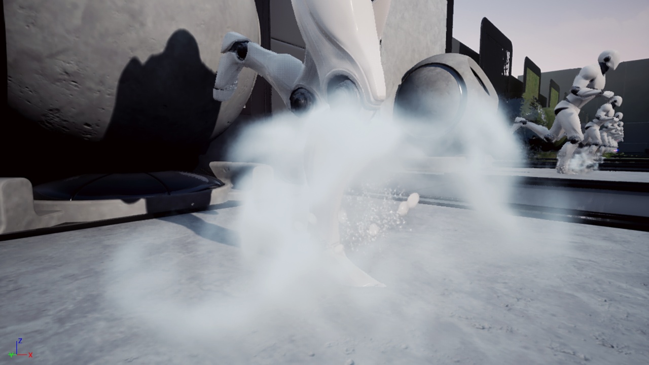 Niagara Footstep VFX (Footstep VFX, Footstep Particles)