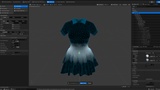 Vintage Silk Dress | MetaHuman Parametric Clothing | Fab