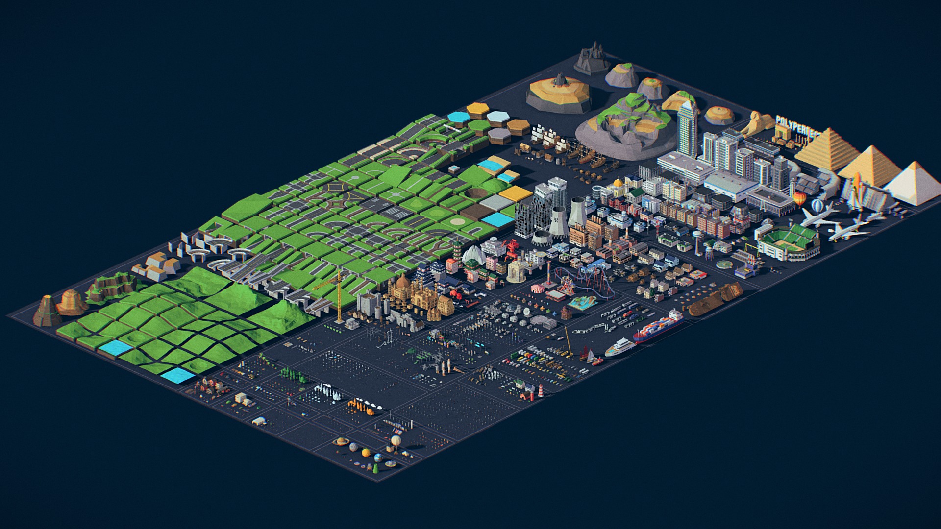 Low Poly Ultimate Pack