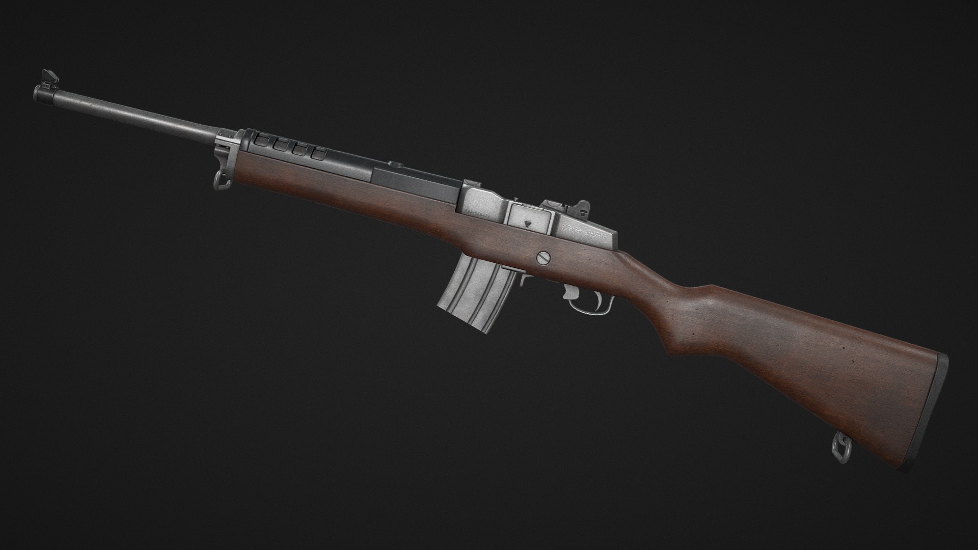 Ruger Mini 14 Ranch Rifle Wood