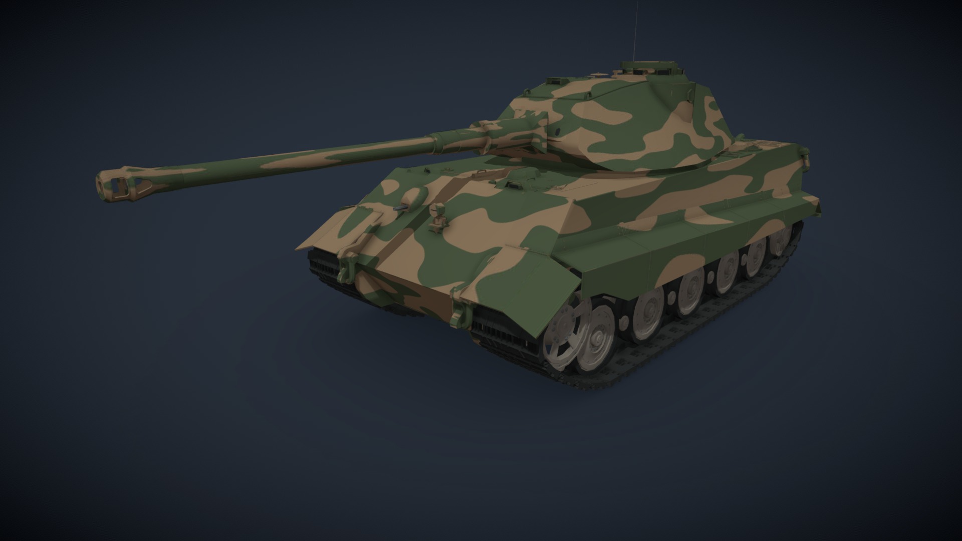 Tank Pz.Kpfw.VI Ausf.B «Porshe Tiger II» | Fab