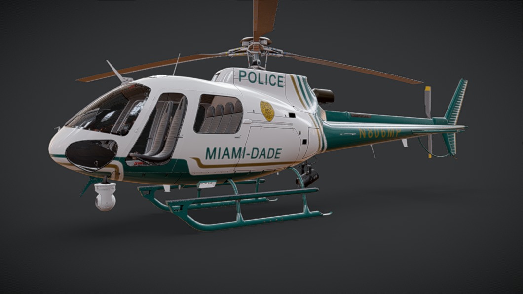 Miami Dade Police Helicopter Mechanic