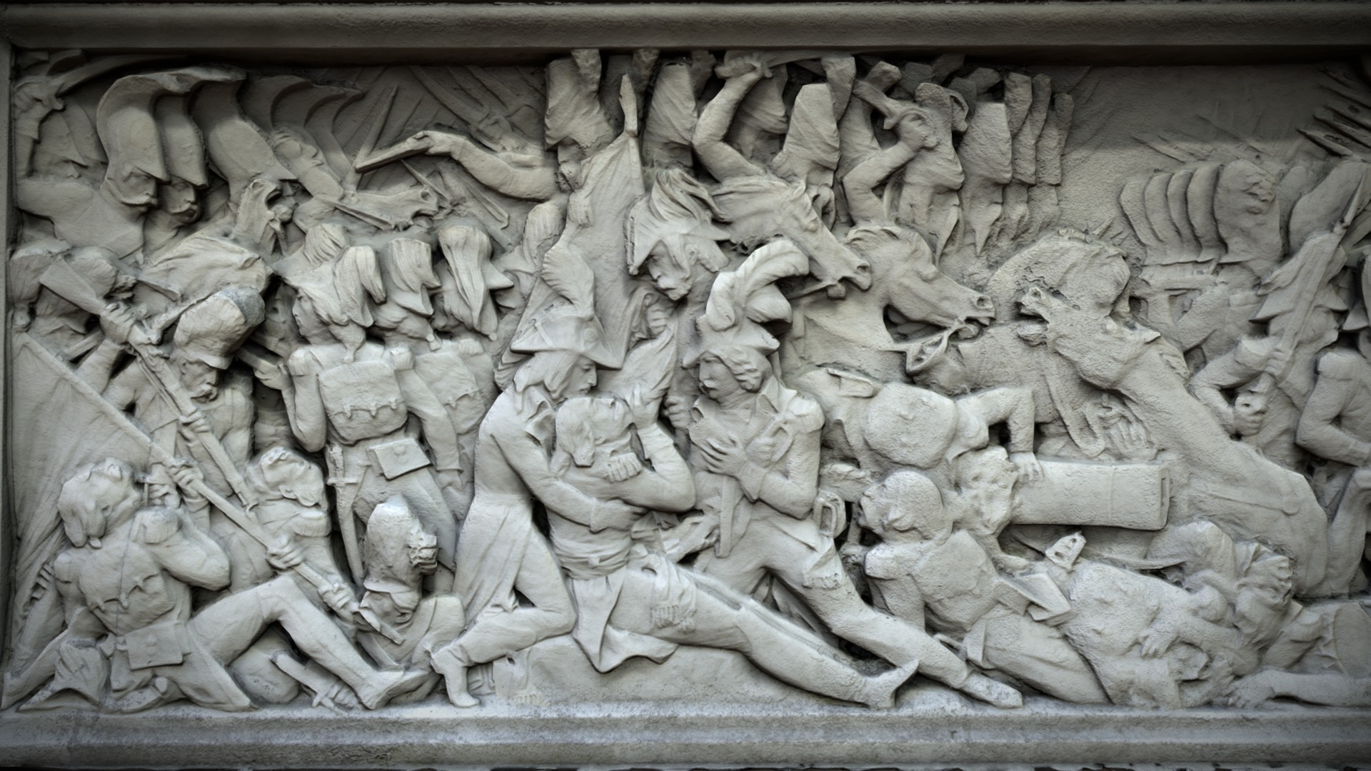 Bas-Relief on the tombstone of General Gobert | Fab