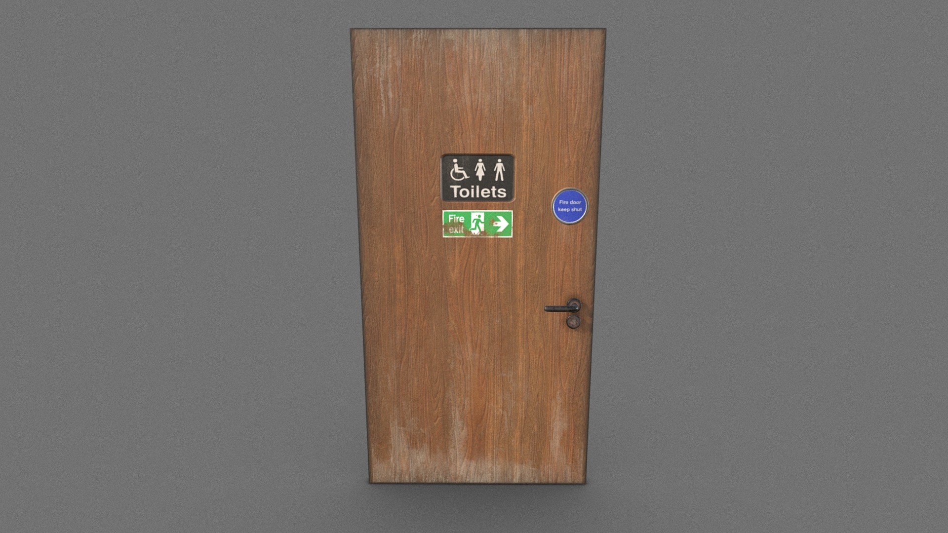 Toilet / exit door | Fab