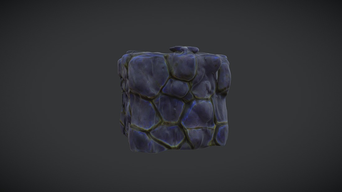 Mystical Stone Cube | Fab