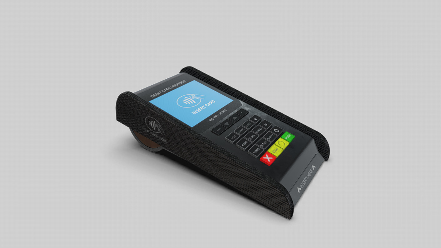 Debit card reader | Fab