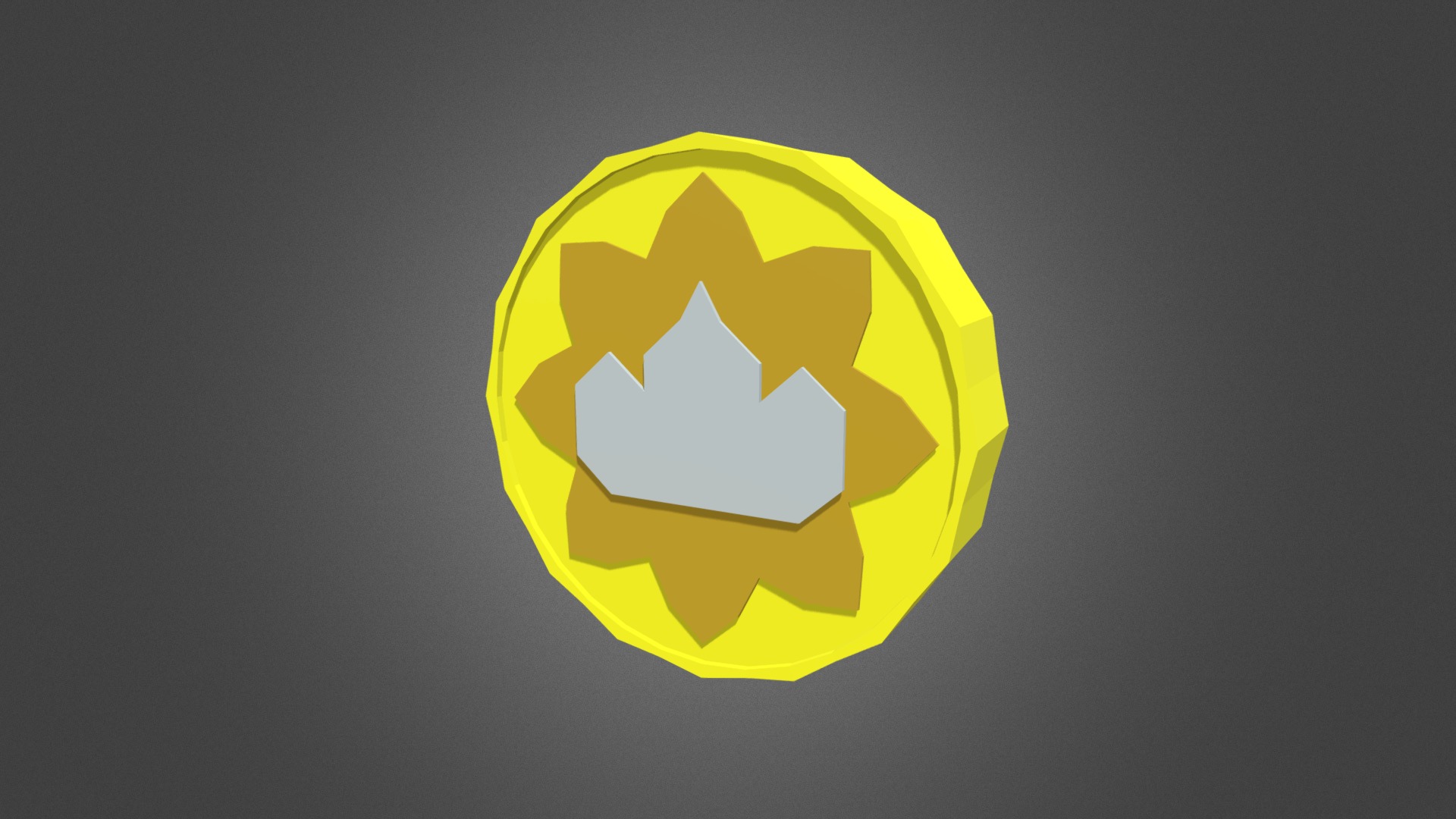 Gold Coin (Low poly) | Fab
