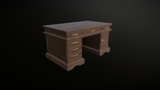 Antique Partner Desk | Fab