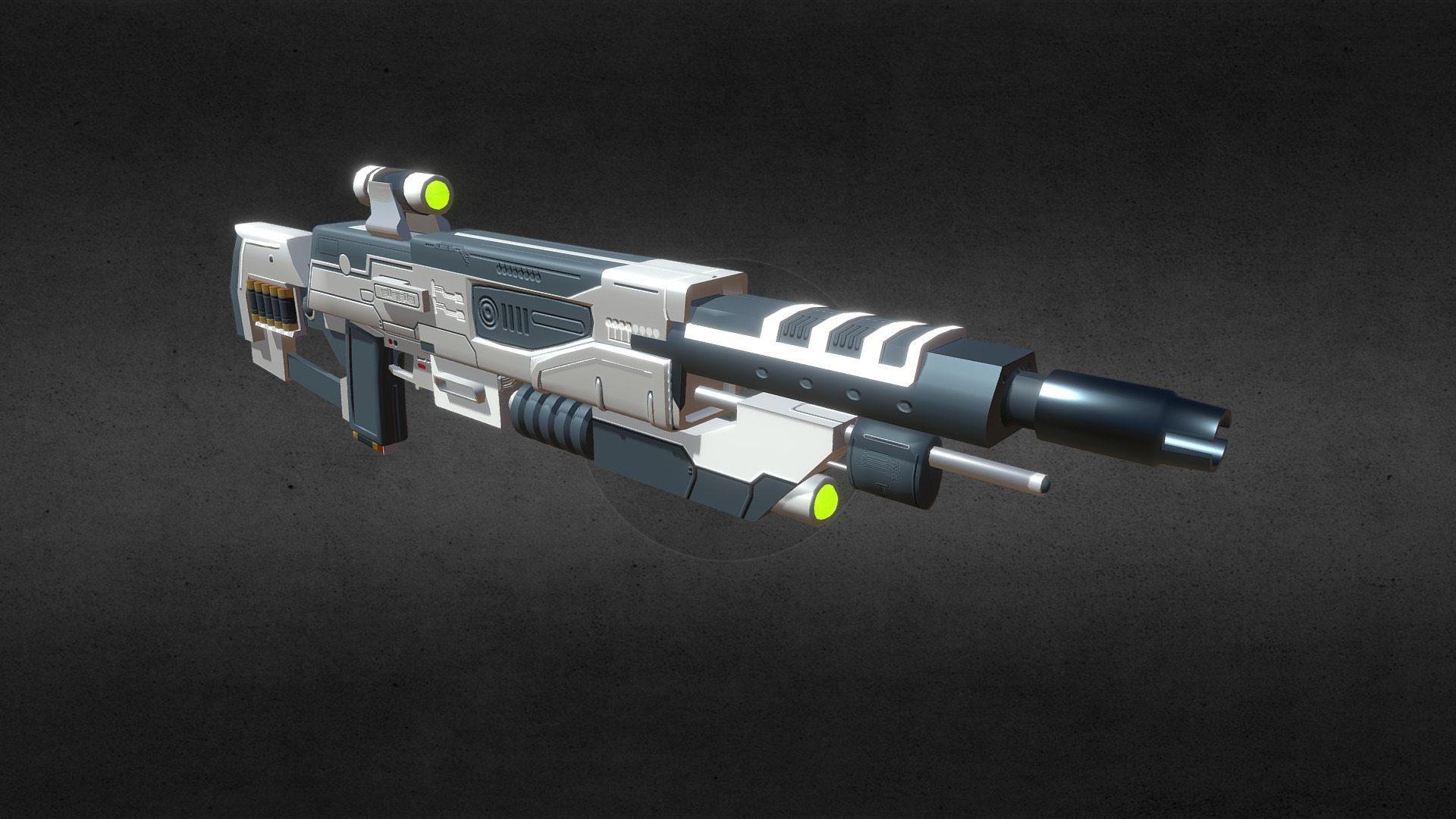 Futuristic Shotgun | Fab