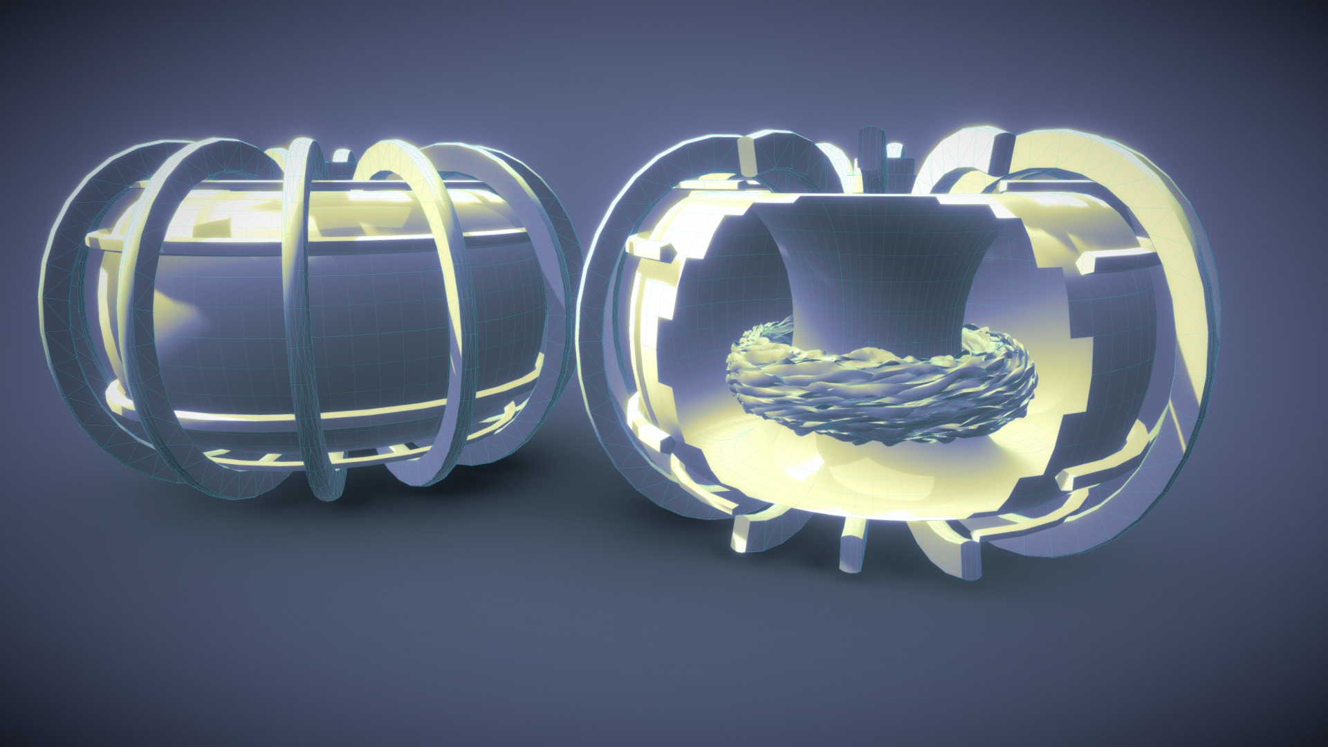 Tokamak (including cross-section) | Fab